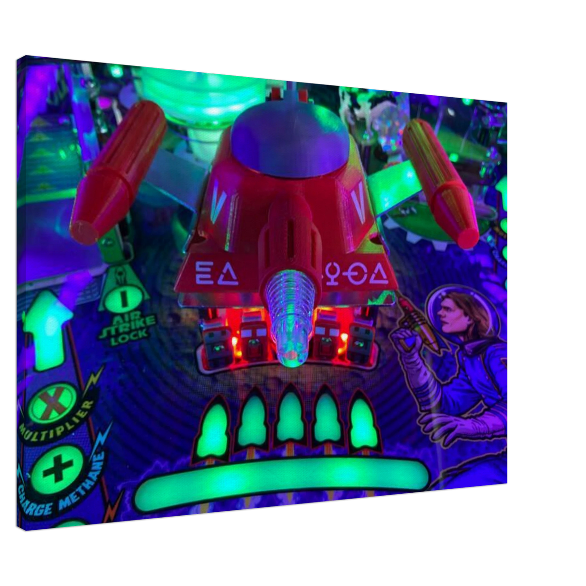 Galactic Tank Force-122 Canvas – American Pinball
