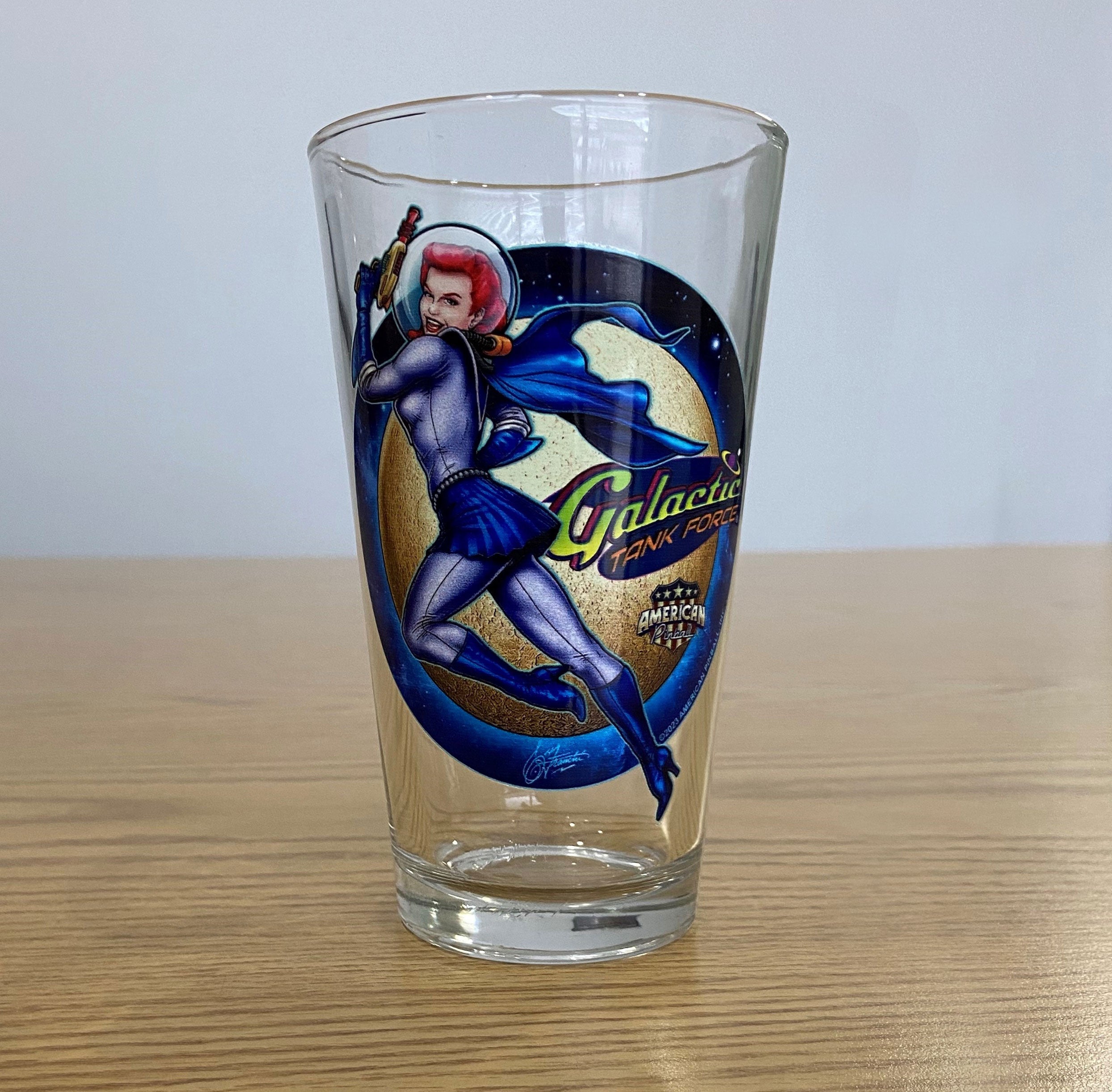 GTF Pint Glass – American Pinball