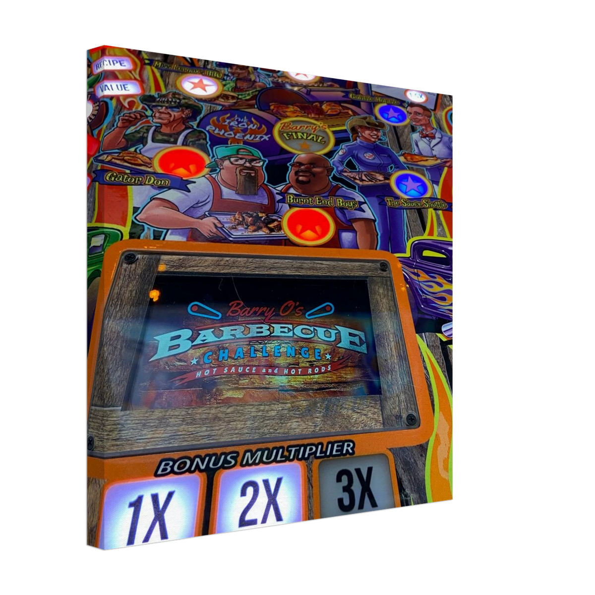 Barry O's BBQ-122 Canvas – American Pinball
