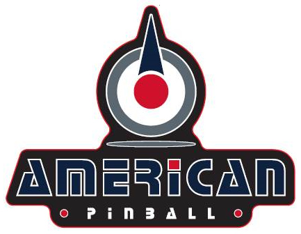 American Pinball Emblem - Black