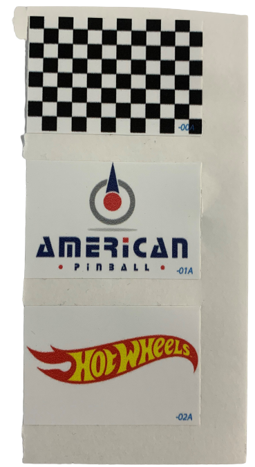 Pop Bumper Flag Decal Set (DCL0018-XX) – American Pinball